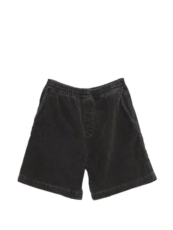 Carhartt Work In Progress Washed Cotton Corduroy Shorts - Grey