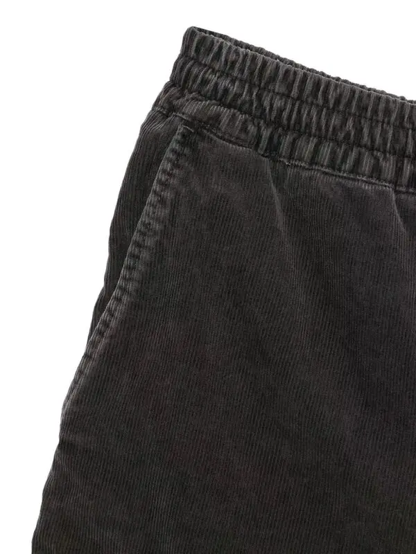 Carhartt Work In Progress Washed Cotton Corduroy Shorts - Grey