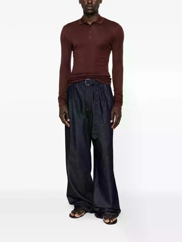 ENTIRE STUDIOS Long-sleeve Polo Shirt