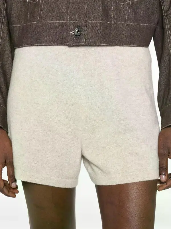 Eric Bompard Elasticated Waist Shorts - Neutrals