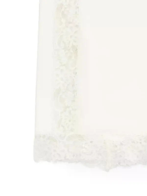 Elie Saab Lace Midi Skirt - Black