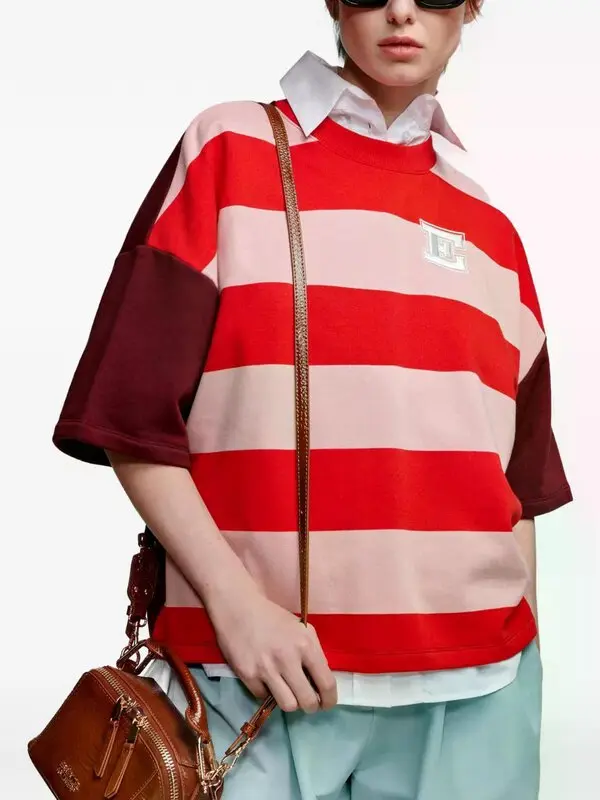 Essentiel Antwerp Striped Crewneck T-shirt