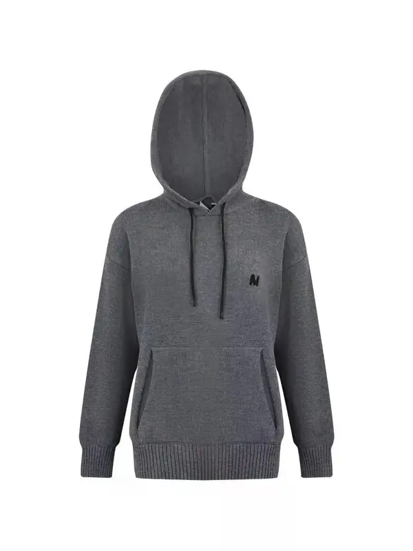 MSGM Embroidered Detail Hoodie