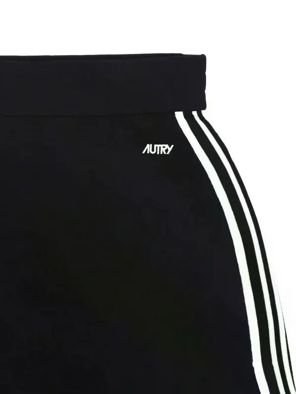 AUTRY Side Stripe Mini Skirt