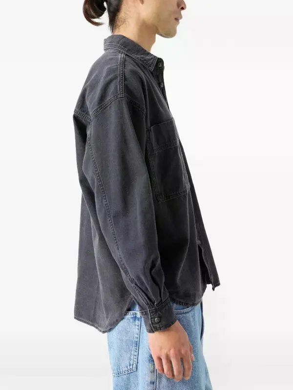 American Vintage Front-pocket Denim Shirt
