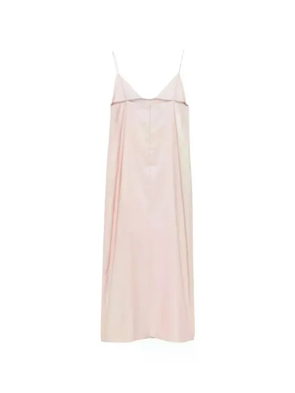 Brandon Maxwell Bridges Maxi Dress - Pink