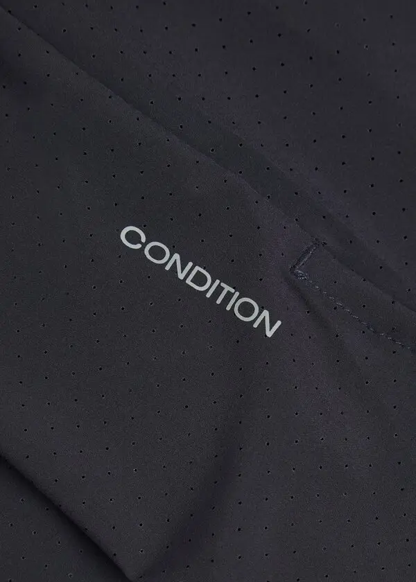 CONDITION Aero Perforated Stretch-jersey Shorts
