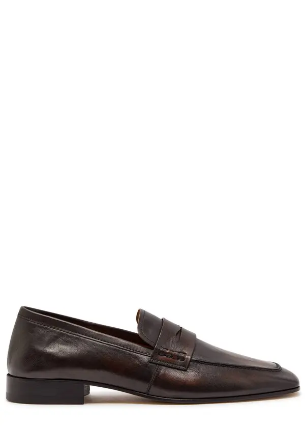 Dries Van Noten Leather Loafers