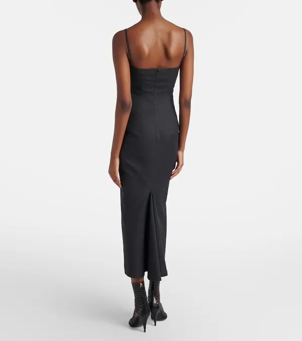 Givenchy Wool Midi Dress