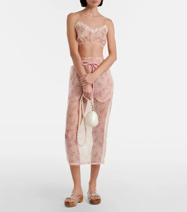 Simone Rocha Embellished Pvc Clogs