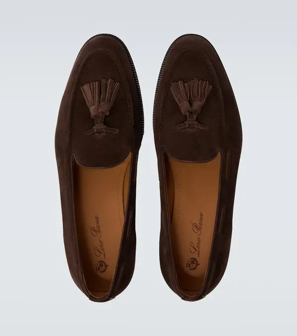 Loro Piana Serge Suede Loafers