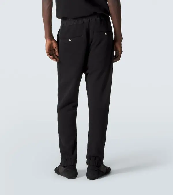 Rick Owens Tecuatl Cotton Jersey Terry Sweatpants