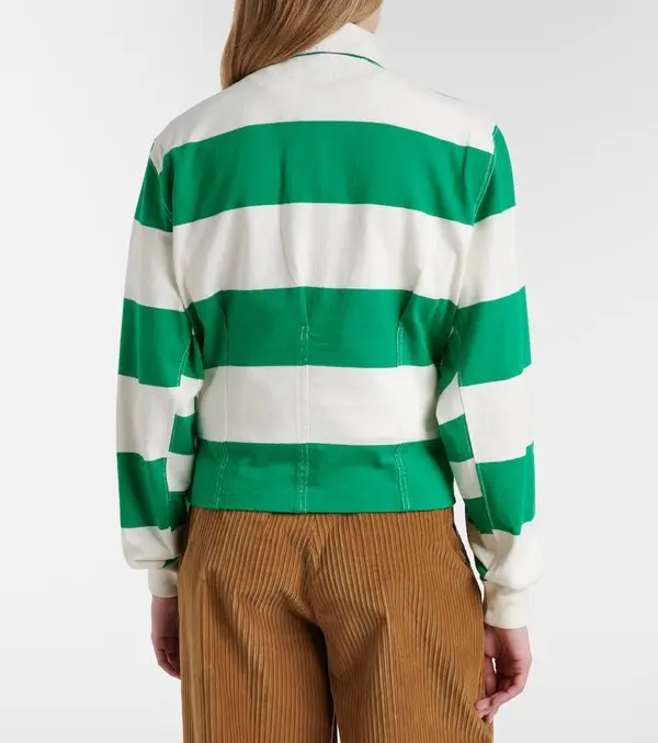 Polo Ralph Lauren Striped Cotton Jersey Polo Shirt