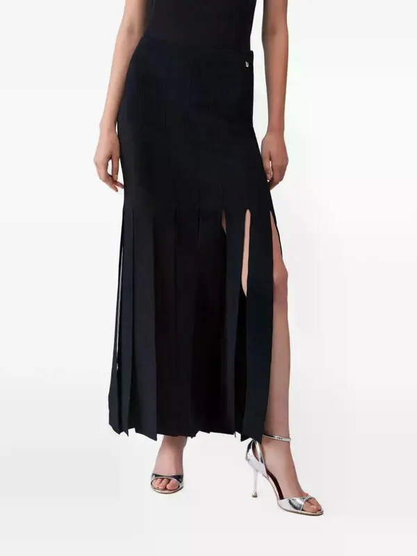Liu Jo High-waisted Fringed Skirt
