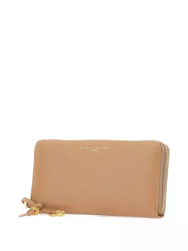 GIANNI CHIARINI Leather Wallet - Neutrals