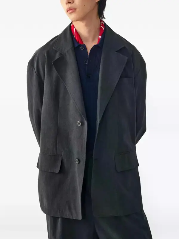 STUDIO TOMBOY Maxi Blazer - Black