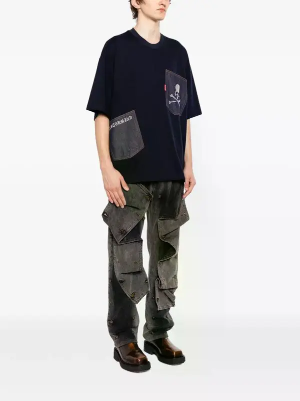 MASTERMIND WORLD Logo-appliqué T-shirt