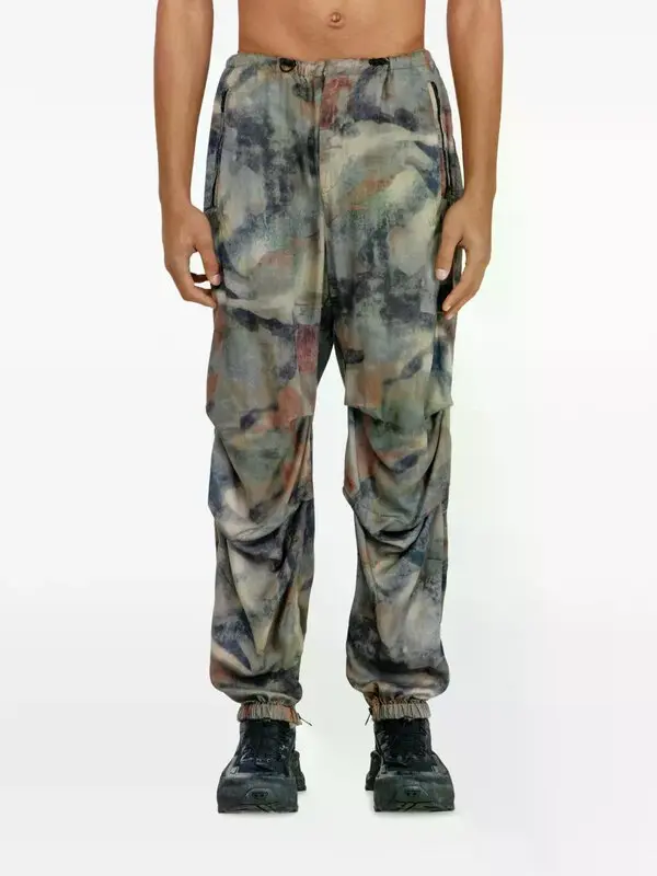 DIESEL® Stitched Trousers - Blue