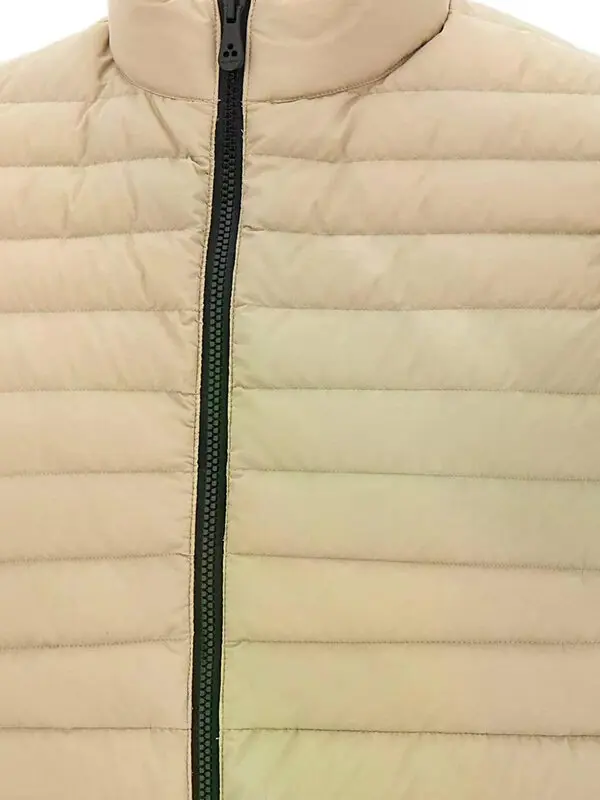 Peuterey Quilted Zip Vest - Neutrals