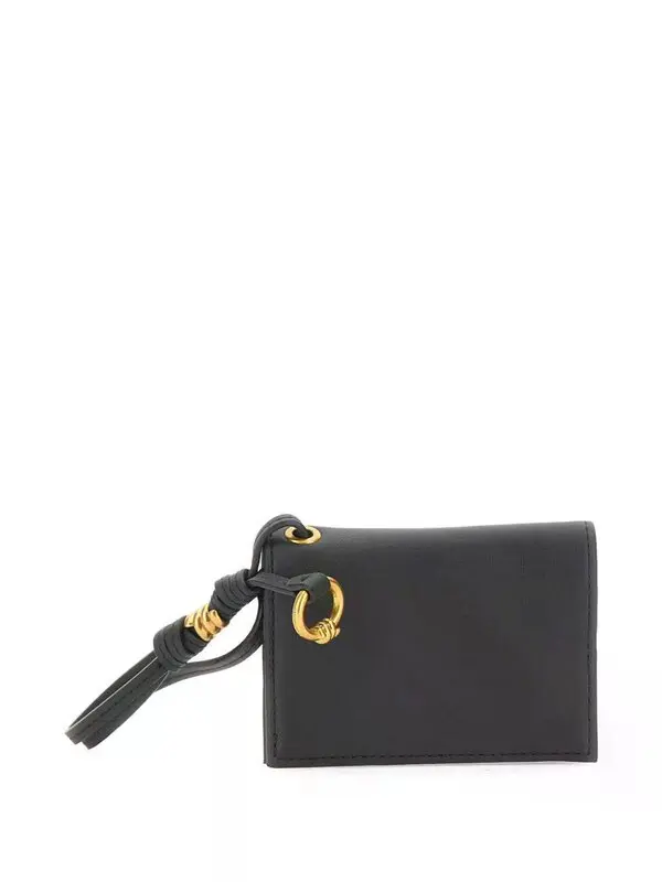 GIANNI CHIARINI Nappa Card Holder - Black