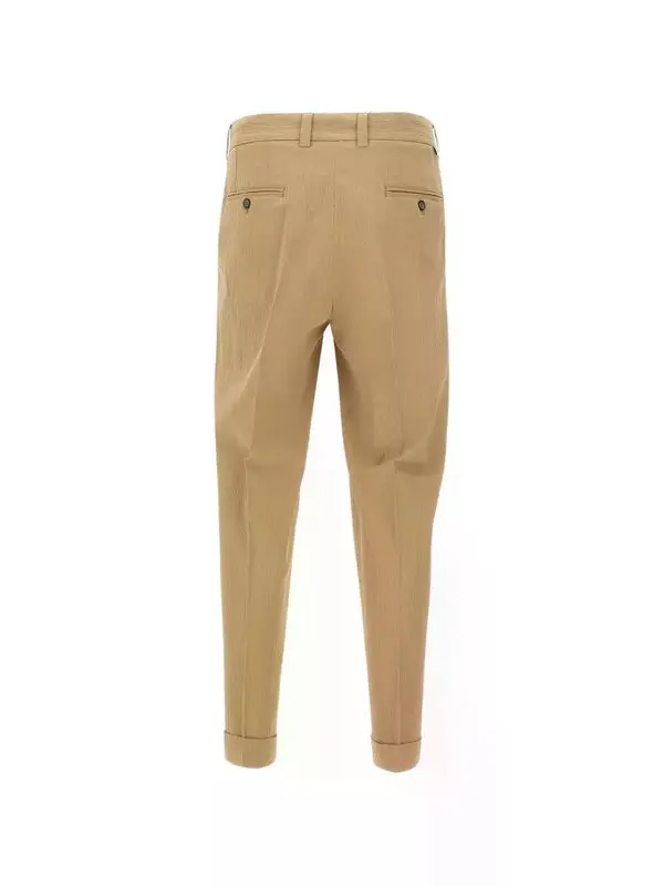 PAOLO PECORA Pleat-detail Trousers