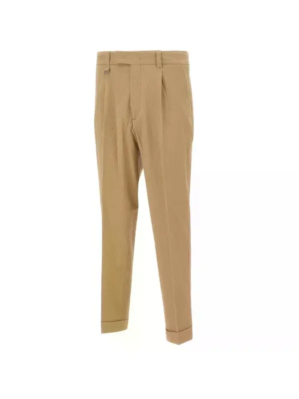 PAOLO PECORA Pleat-detail Trousers