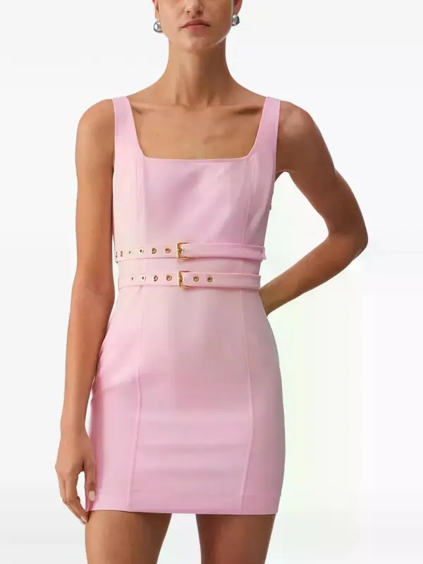 Liu Jo Buckles Sheath Dress - Pink
