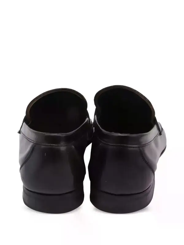FERRAGAMO Gancini Leather Loafers