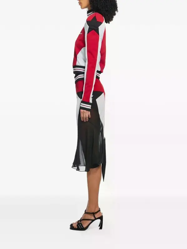Off-White Track Star Zip-up Sweatshirt