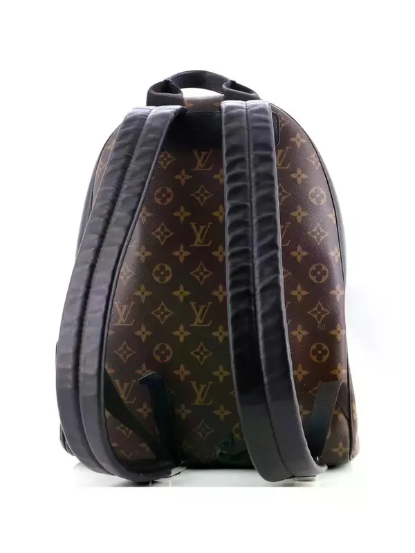 LOUIS VUITTON Josh Macassar Monogram Canvas Backpack