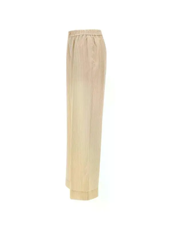 HERSKIND Pinstripe Elasticated Trousers