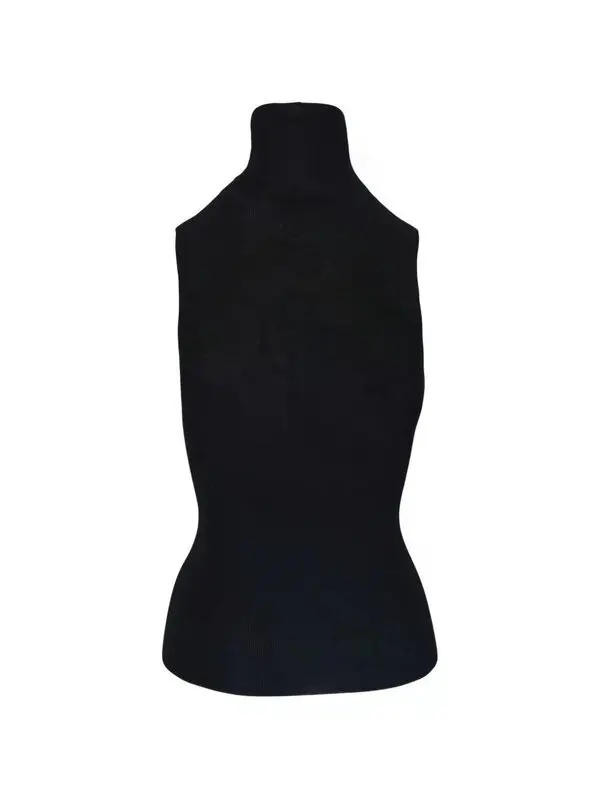 Dorothee Schumacher Sleeveless Roll Neck Knit Top