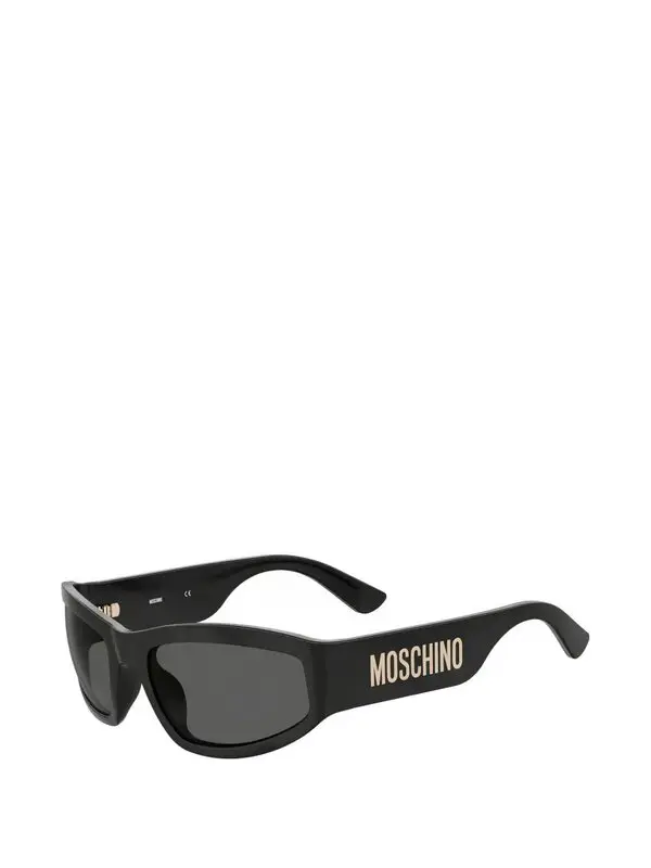 Moschino Rectangular Full Rim Sunglasses