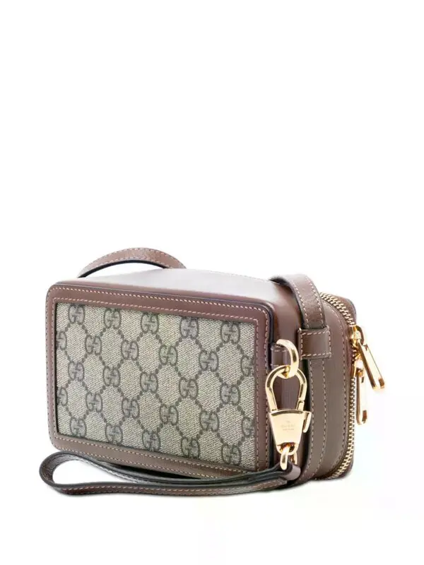 Gucci Gg Supreme Interlocking G Crossbody Bag