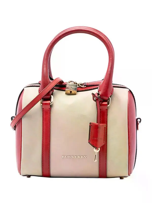 Burberry Small Alchester Bowling Bag Satchel