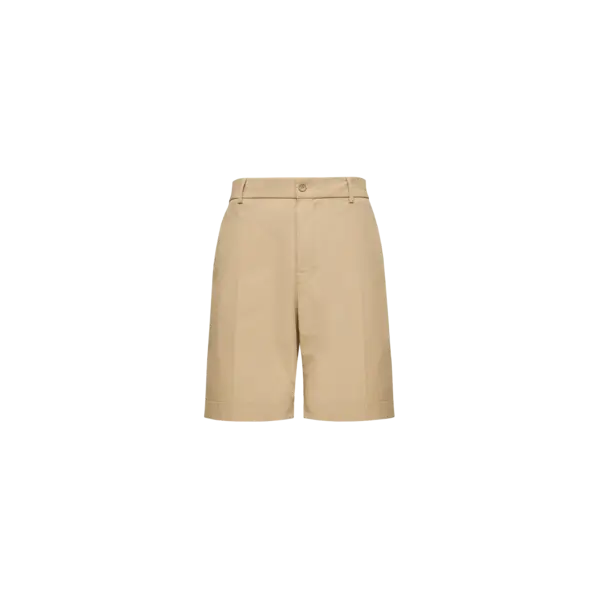 Moncler Seersucker Shorts - Beige