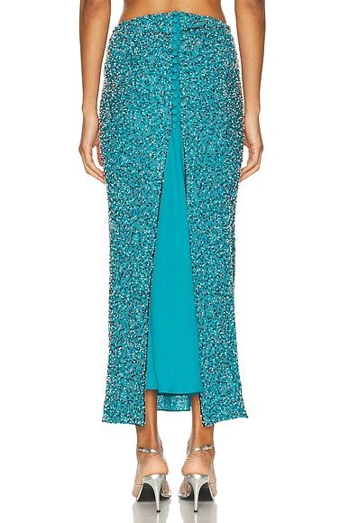 Rabanne Embellished Midi Skirt