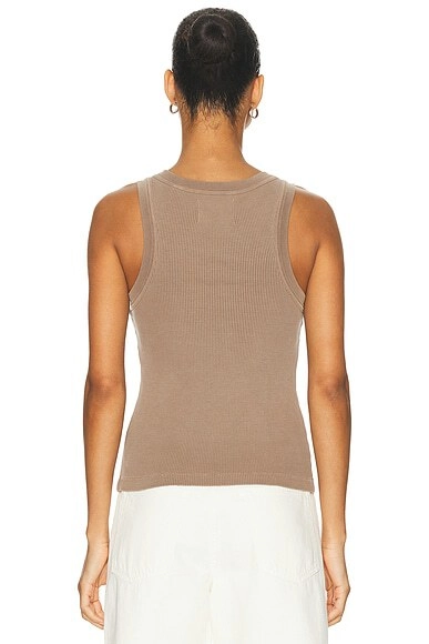 Citizens Of Humanity Isabel Rib Tank Top - Cocoa