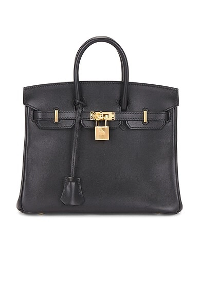 Hermès Swift Birkin 25 Handbag - Noir