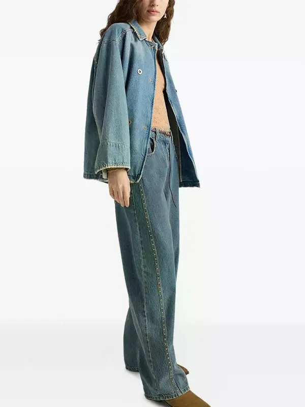 Momoni Studded Boyfriend Jeans