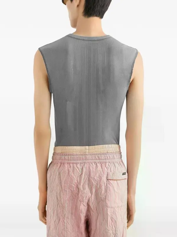 Dolce & Gabbana Sleeveless Serafino T-shirt