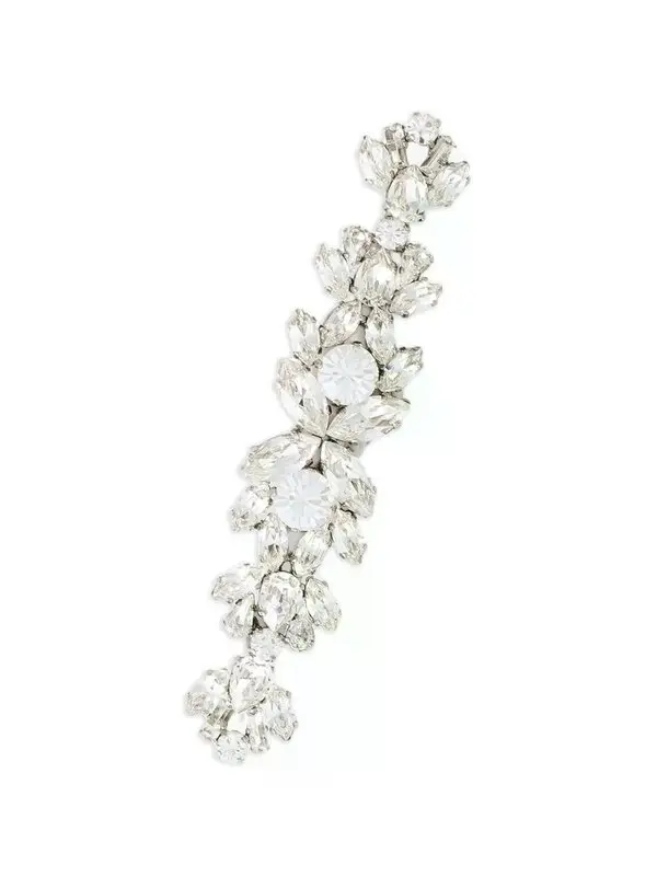 Dolce & Gabbana Rhinestone Brooch - Silver