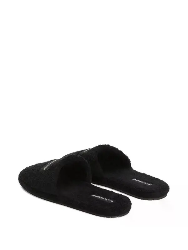 Dolce & Gabbana Terry Hotel Slippers