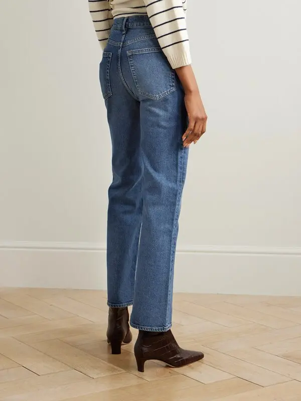 FRAME The Pixie Arrow High-rise Bootcut Jeans