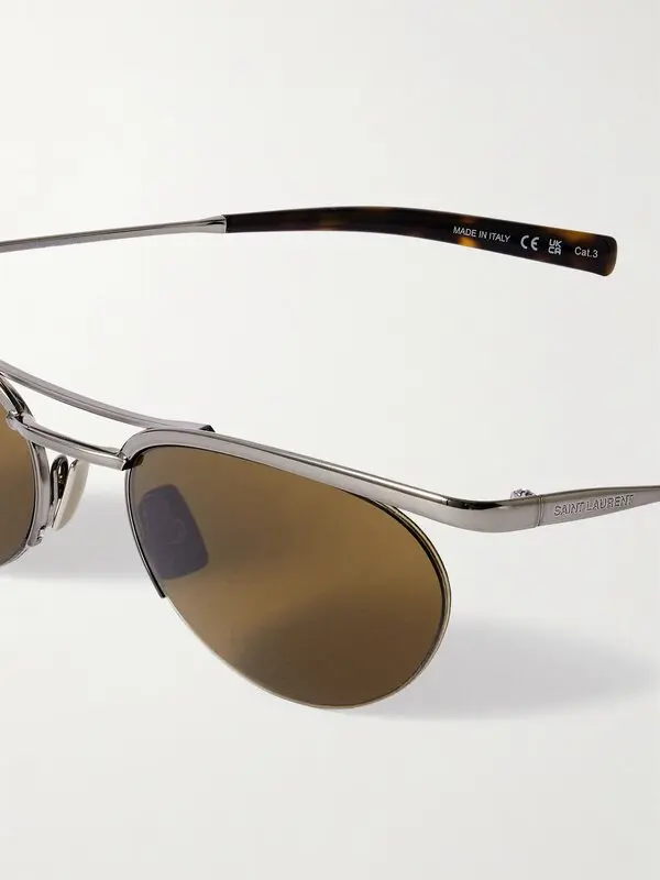 Saint Laurent Oval-frame Sunglasses