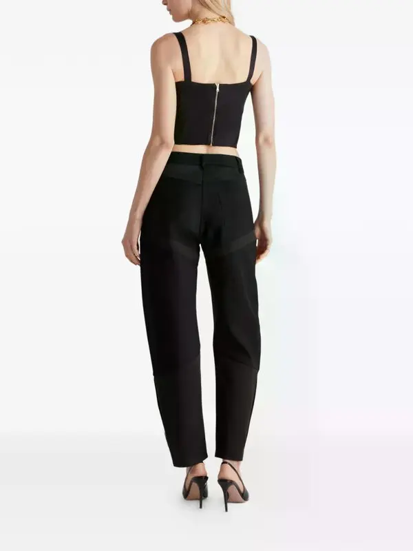 VIOLANTE NESSI Brancusi Panelled Split Trousers