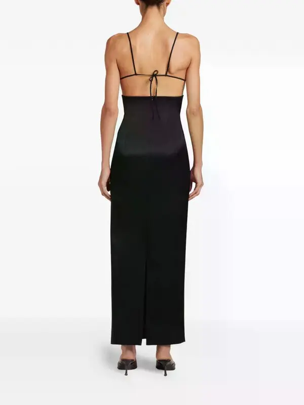VIOLANTE NESSI Maxi Dress With Open Back And Split