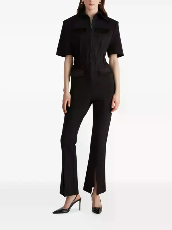 VIOLANTE NESSI Duse Zipped Jumpsuit - Black