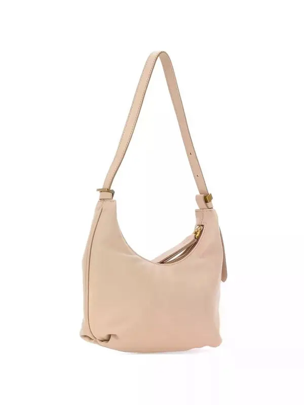 GIANNI CHIARINI Ella Top Zip Leather Shoulder Bag