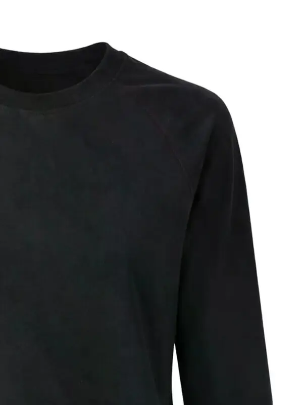 PATRICK ASSARAF Raglan Long-sleeved Sweatshirt - Black